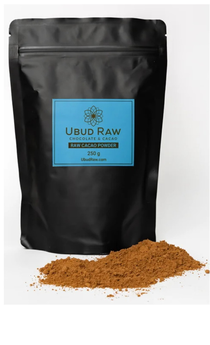 Ubud Raw Organic Raw Cacao POWDER 250gr - Accessoires - Yoga Specials