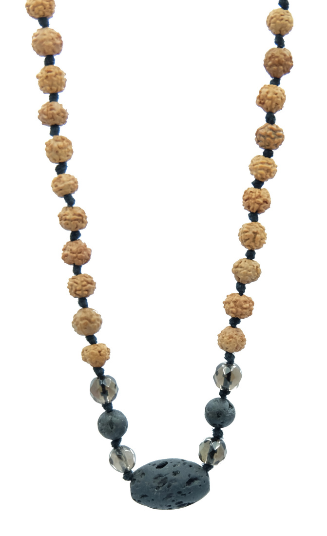 Mahadana Choker Mala Lava - Sieraden - Yoga Specials